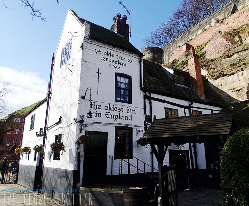 Ye Olde Trip to Jerusalem - The Oldest Inn in England - The Globe Trotter