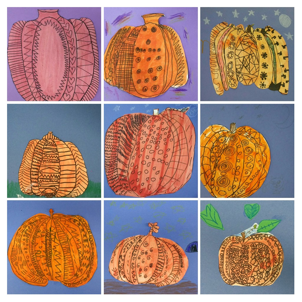 Zentangle Pumpkins