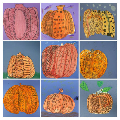 Zentangle Pumpkins