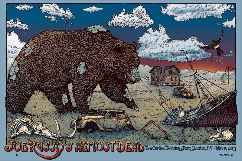 INSIDE THE ROCK POSTER FRAME BLOG: David Welker Black Keys, JRAD & Marc ...
