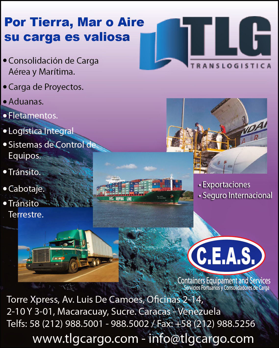 TRANSLOGISTICA TLG - Guíamarilla