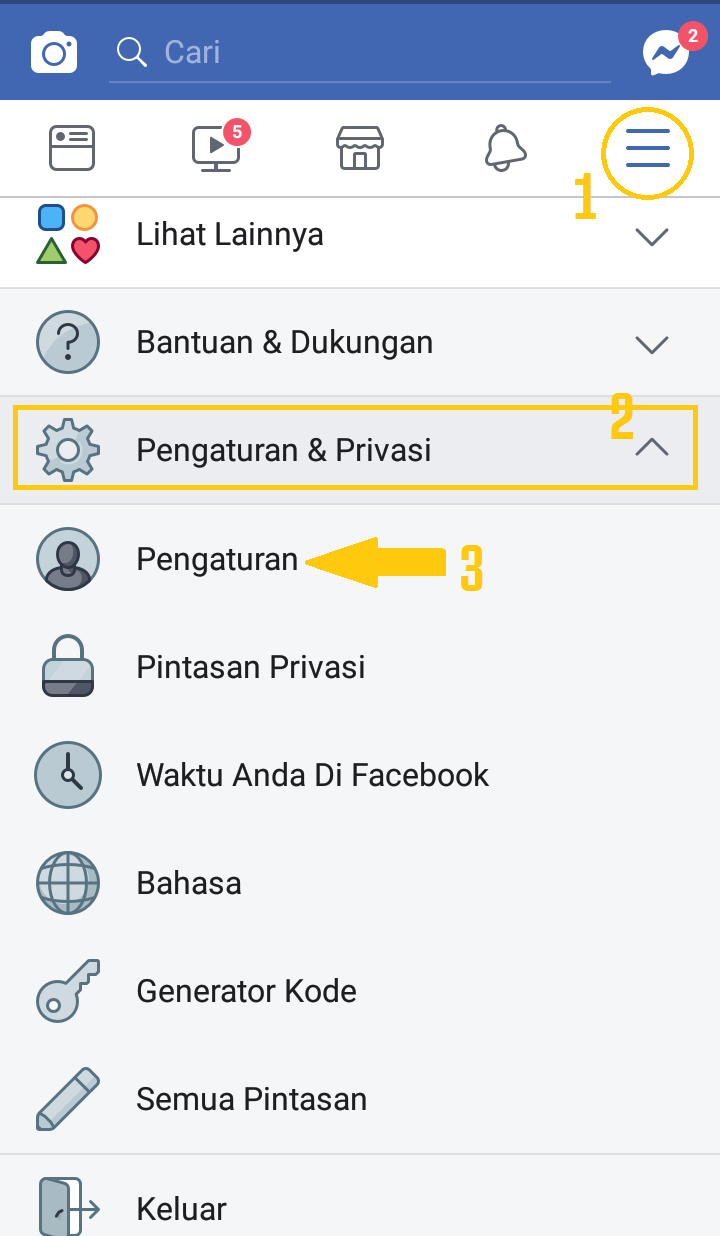 Cara Buka Blokir FB Agar Berteman Kembali - Warung Internet