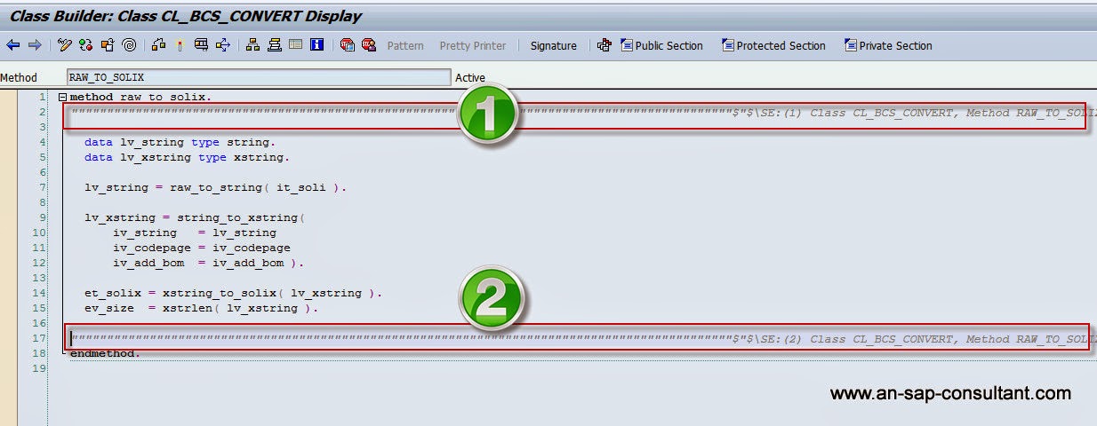 An SAP Consultant: ABAP Enhancement Framework - Class/Interface ...