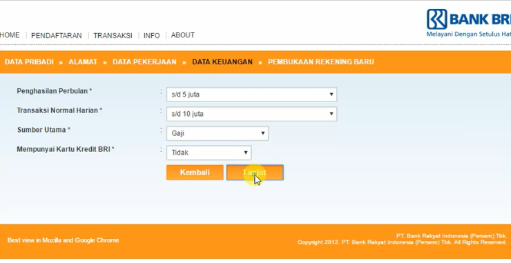 √ Cara Buka Rekening BRI Secara Online dengan mudah - Operator Sekolah