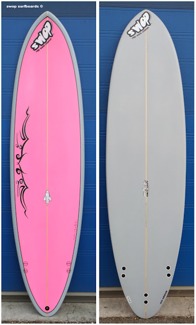swop surfboards: ROSE TATOO