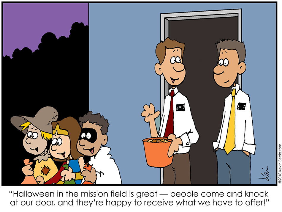 Funny Lds Missionary Toon