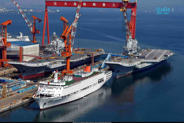 China Defense Blog: Hi-Res Photos of the day: Dalian shipyard, where ...