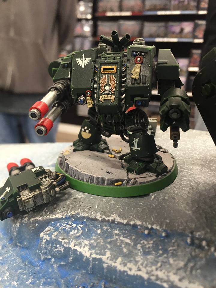 Colorblind Painter: Entire Dark Angels 4th Company with Reserves
