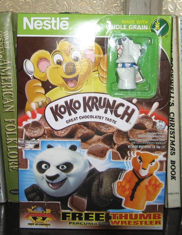 Percy's It's a Wrap: Koko Frunch Kung Fu Panda Cereals