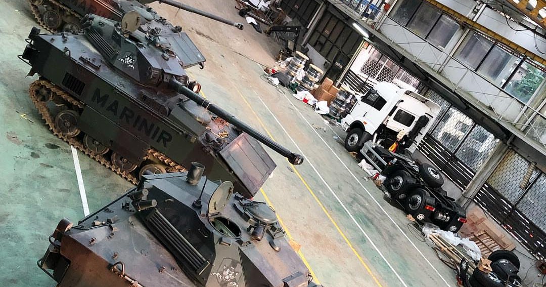 DEFENSE STUDIES: AMX-10P PAC-90 Korps Marinir Dipersiapkan Kembali