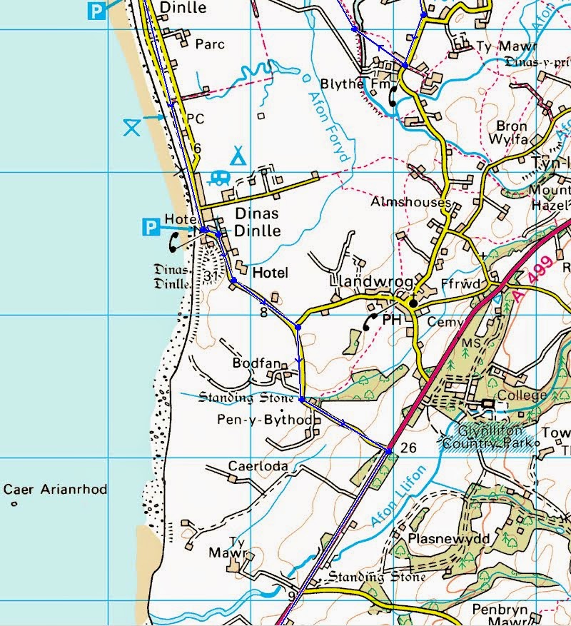 Exploring North Wales: Wales Coast Path diversion for pints and prayers.
