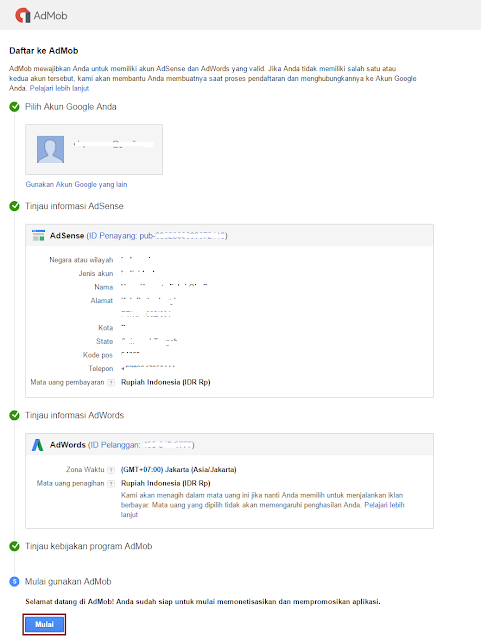 GOOGLE ADSENSE : MENGENAL ADMOB
