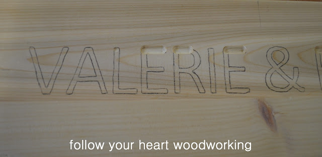 follow your heart woodworking: Routing a Sign - Part 2 - Routing the ...