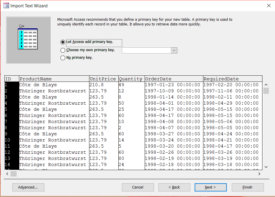 HodentekMSSS: Importing a CSV text file into MS Access - Part 1