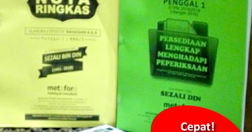 Metafora Training And Consultant: Iklan Nota Pengajian Am Penggal 1 ...