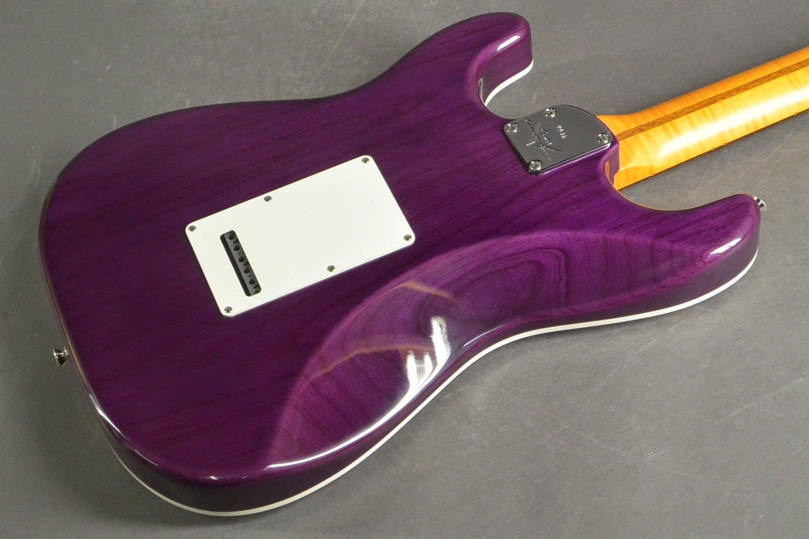 Fender CS Deluxe Top Bound Purple Flame - Friday Strat # 348 ...
