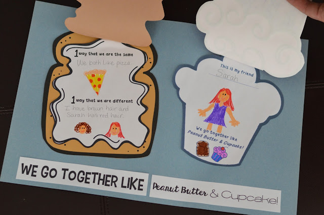 The First Grade Lunchbox: Peanut Butter & Cupcake!