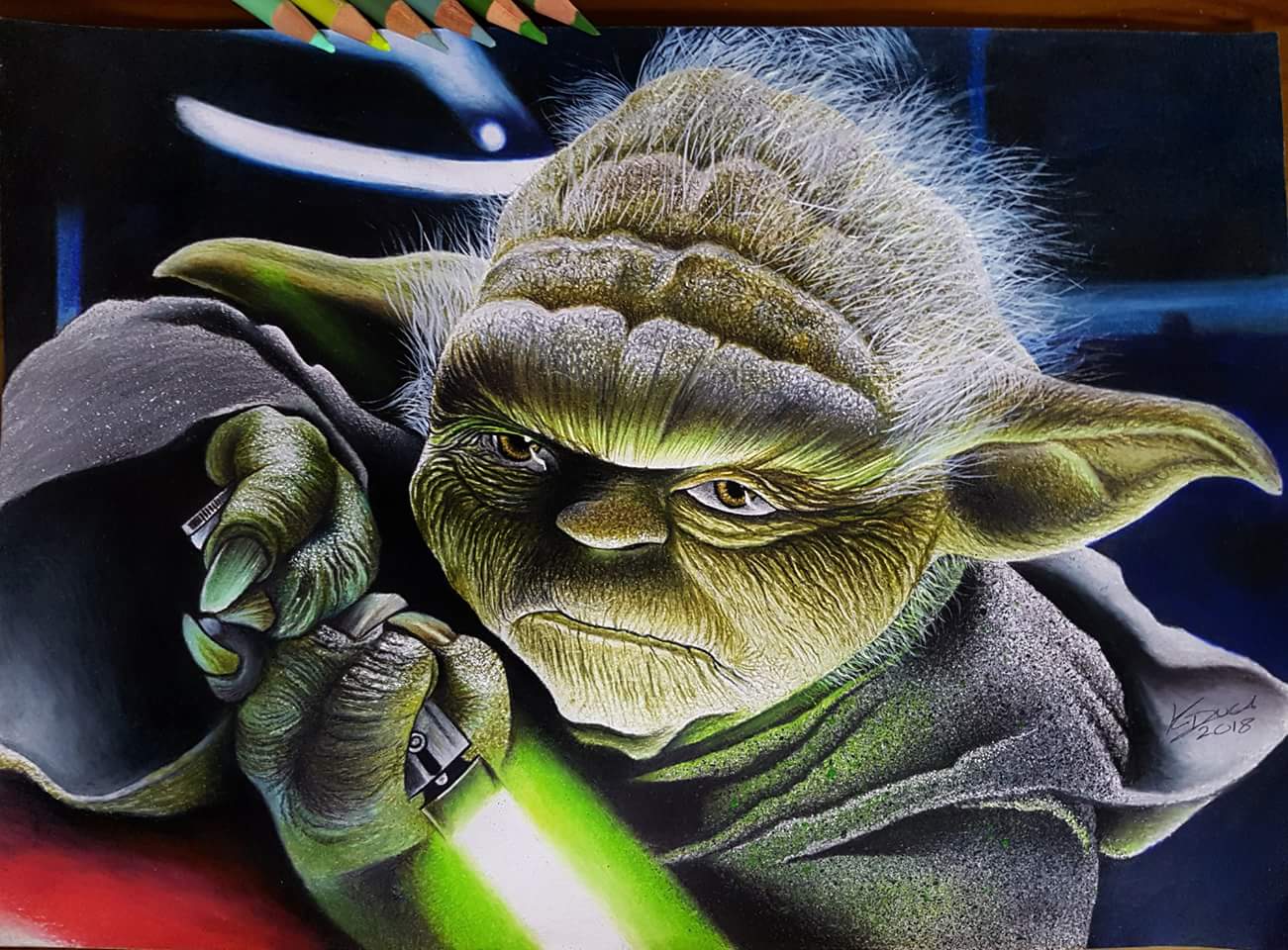 Featured Artist: Star Wars Portraits From Kyle Duca