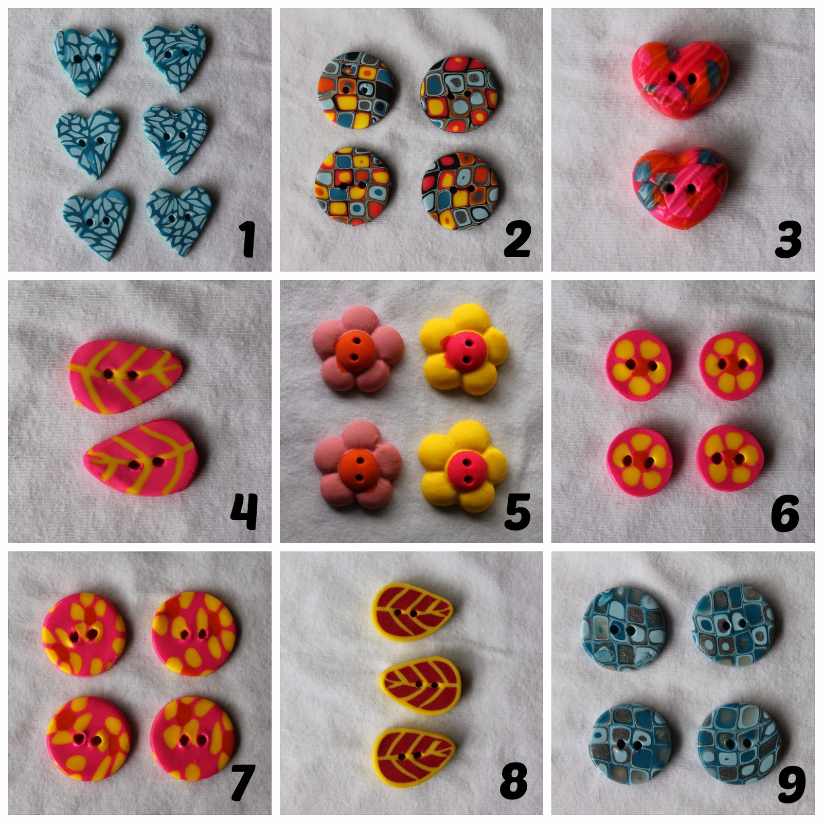 Sutures & Sandpaper: Make your own polymer clay buttons