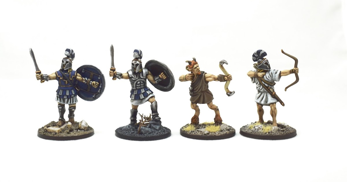 Miniatures of the North: Greek mythology - scale comparison and ...