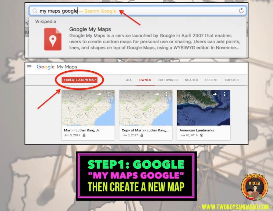 A Timely Google Maps About Dr. King's Inspiring Life - Two Boys and a Dad