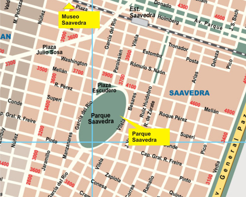 Como llegar al Parque Saavedra | COMO LLEGAR