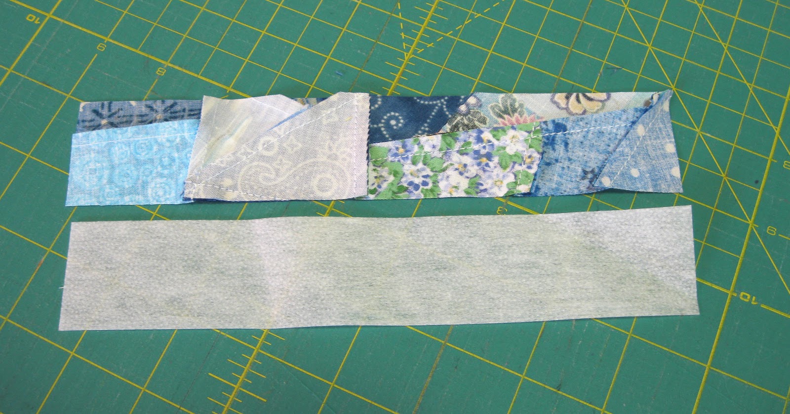 Leslie's Art and Sew: Scrappy Fabric Bracelet Tutorial