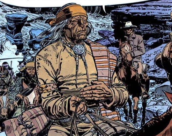 Blueberry, uma Lenda do Oeste: A Longa Aventura de Blueberry. Lugares e ...