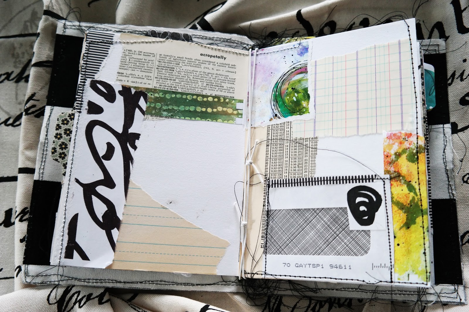 Artful Play: Made My Own Midori Notebook