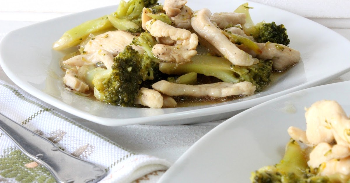 JULIA Y SUS RECETAS: Brocoli con pollo