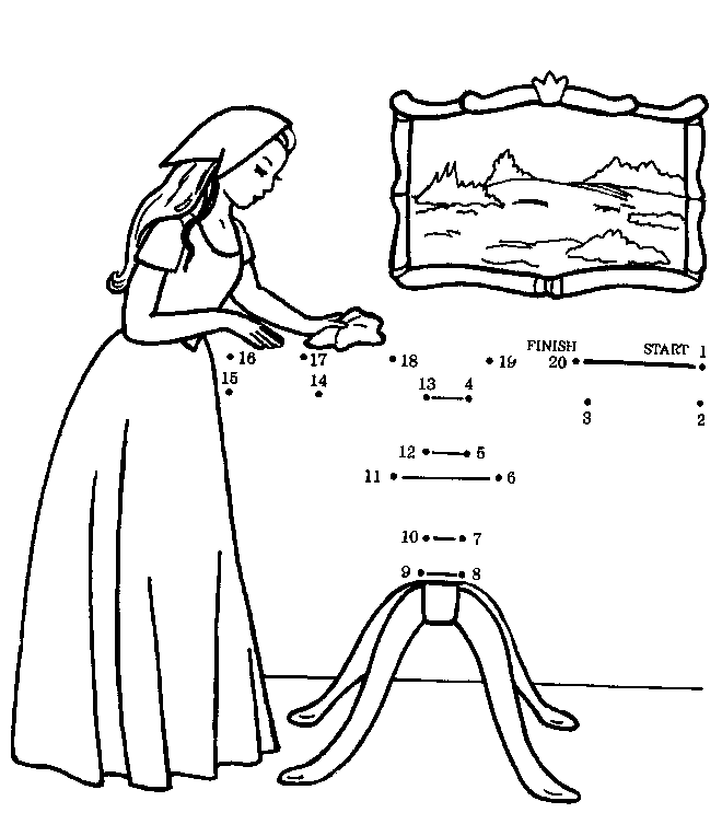 desene uniti punctele ~ Desene Imagini de colorat