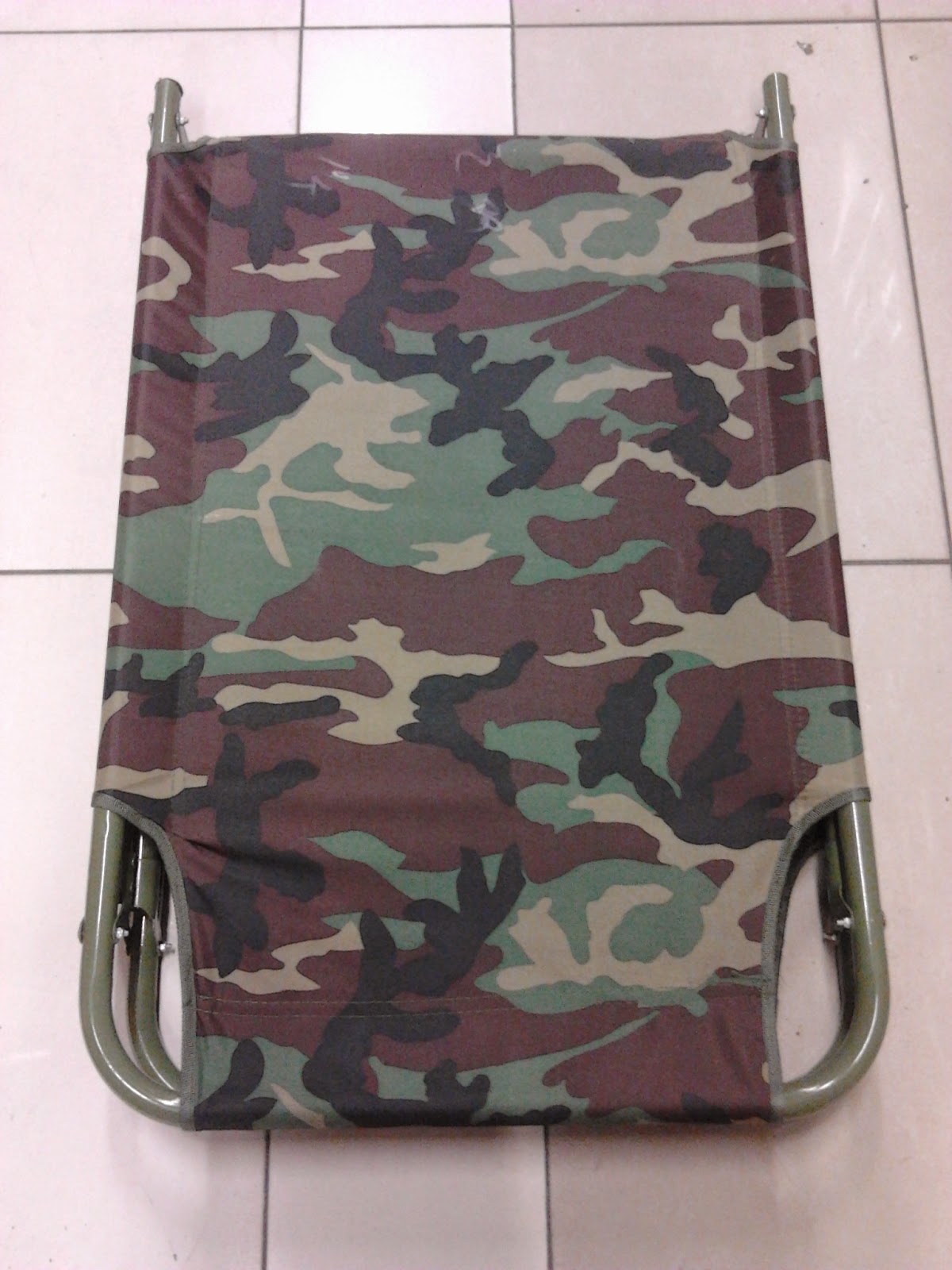 Produk Perkhidmatan - Katil Perkhemahan Atau Champing Corak Tentera ...