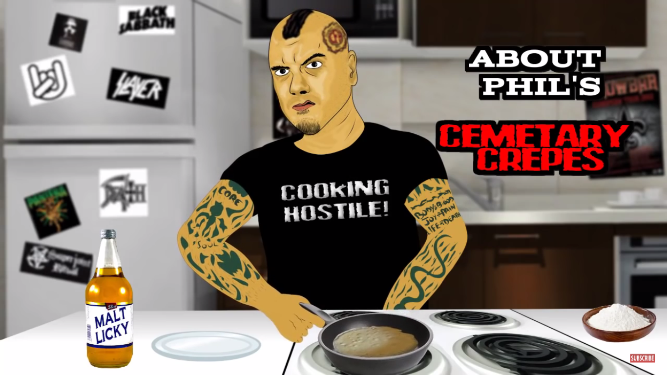 FNM4EVER: VIDEO: Mike Patton enseña a los niños a cocinar y comer sano!