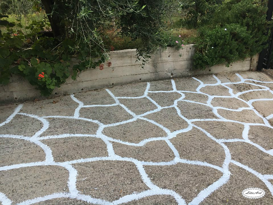 LitsArt: DIY εφέ πλακόστρωτου
