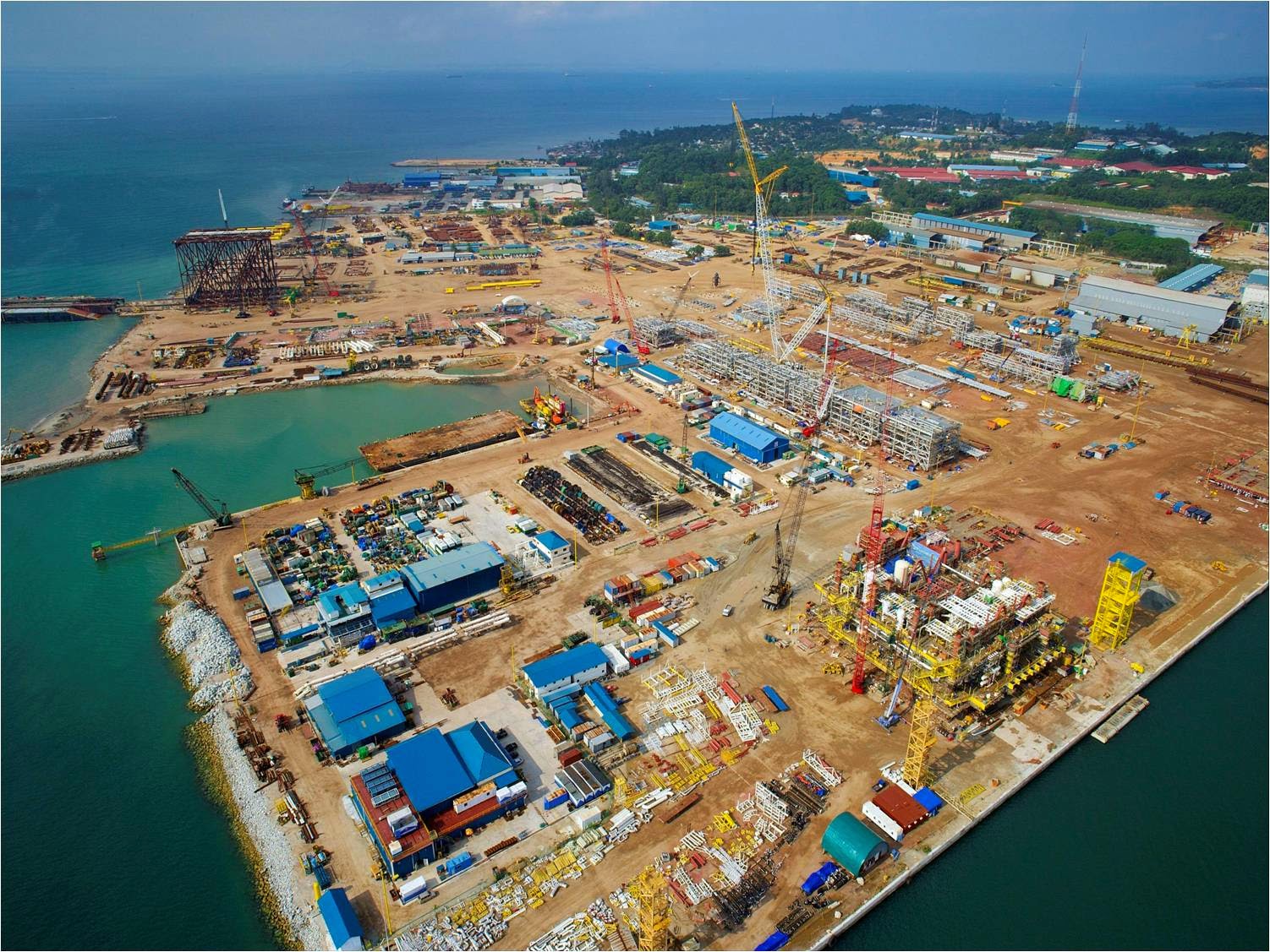 View Gambar Pemandangan Kota Batam