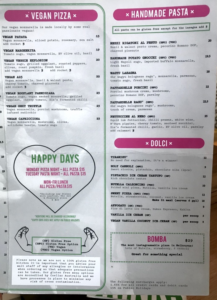 A25 Pizzeria - South Yarra