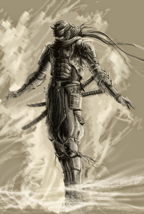 BLOOD WORK: WRITTEN IN BLOOD: VIKING VS NINJA