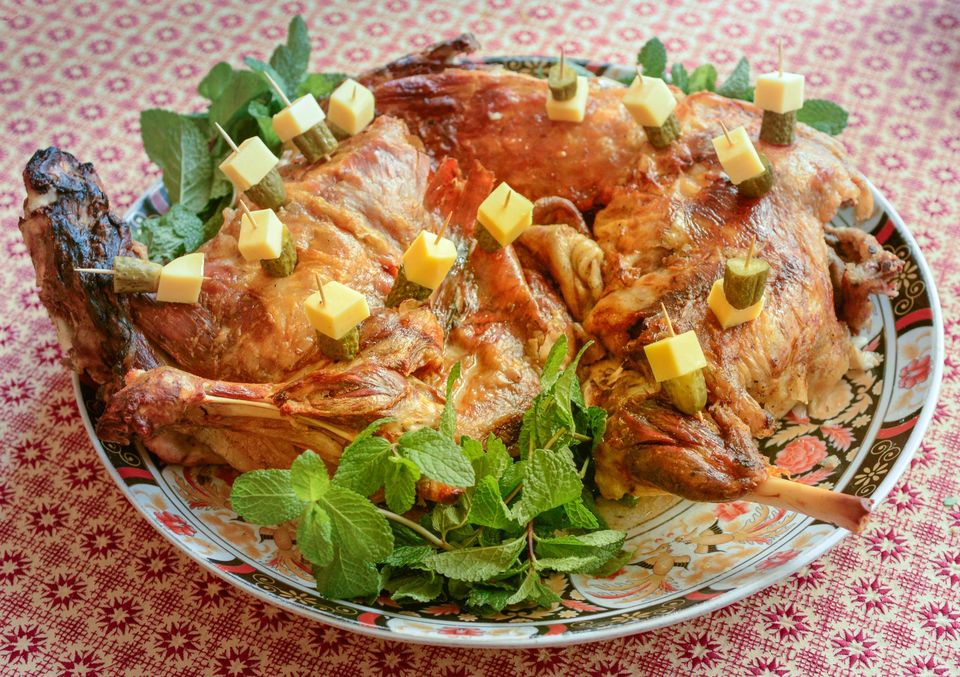 Moroccan Mechoui (Slow Roasted Leg of Lamb or Shoulder) Recipe | Arabic ...