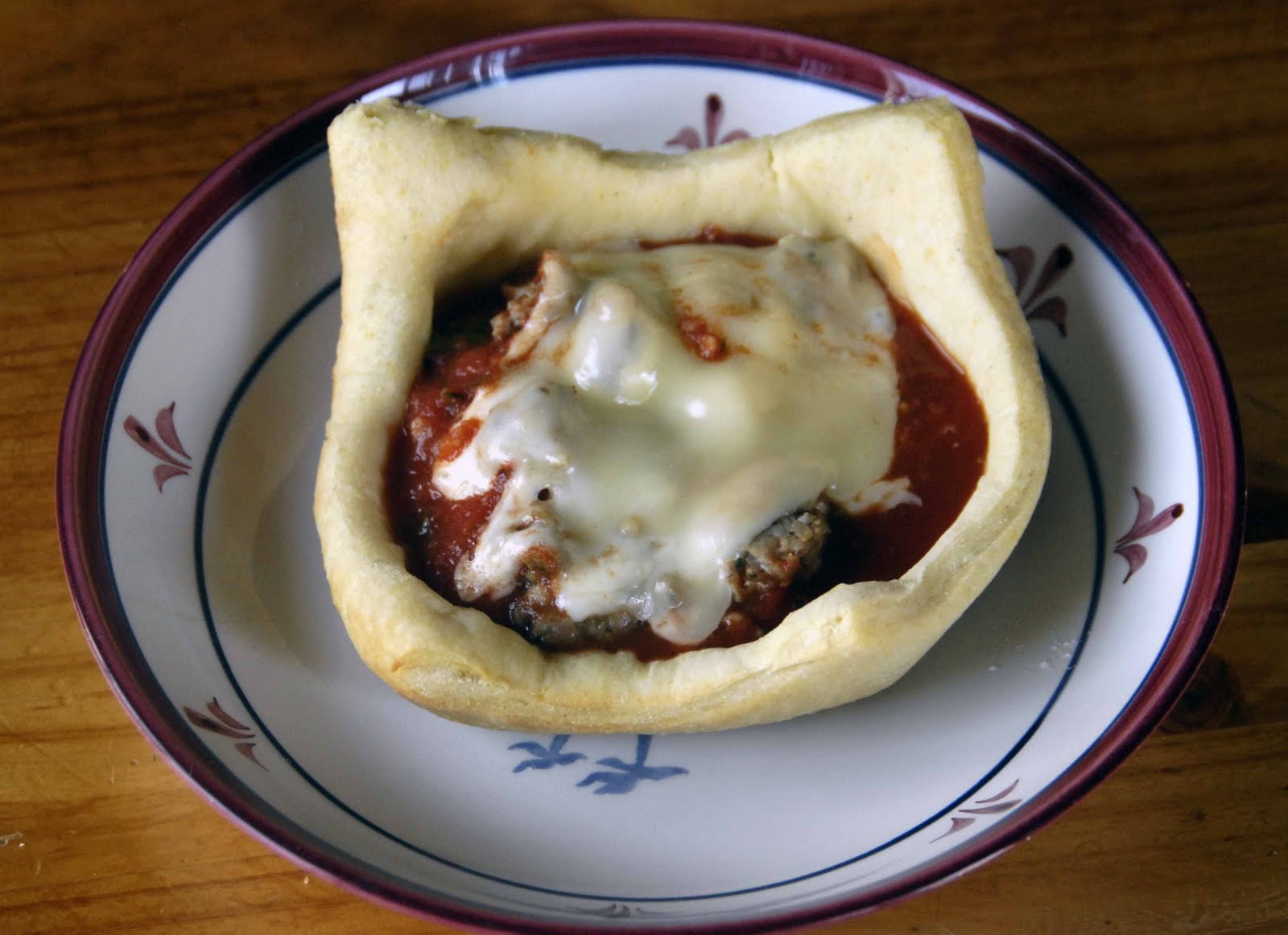 Sunday Pizza: Pizza Pot Pie!