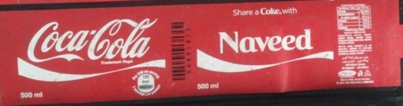 Pakistan Crown Caps: Coca Cola Drink Labels in Pakistan