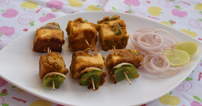 Paneer Tikka in Pan | Easy Party Starter Recipe | Magic of Indian Rasoi