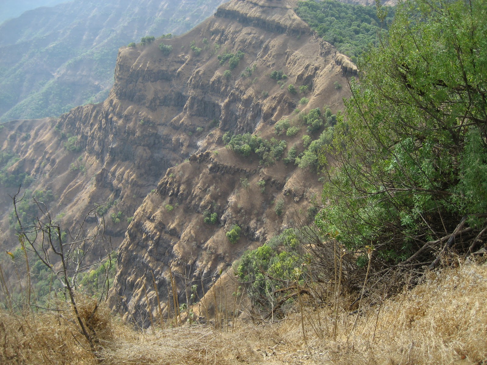 On the Edge of Sahyadris: Vasota fort the tiger's den