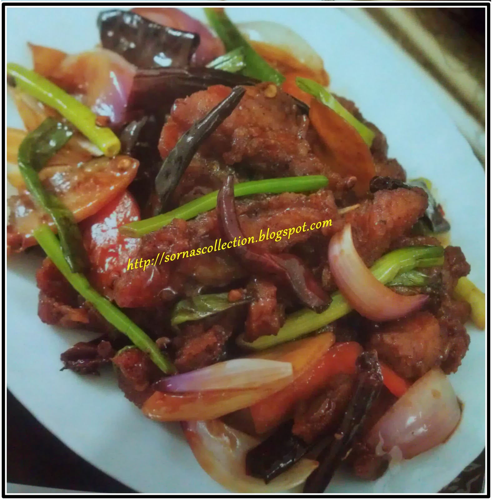 My Recipes: KONG PO STYLE FISH