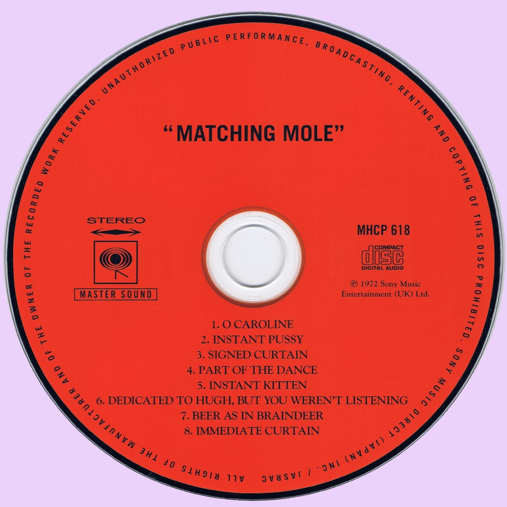 Matching Mole - Matching Mole (1972 uk, marvelous prog rock, canterbury ...