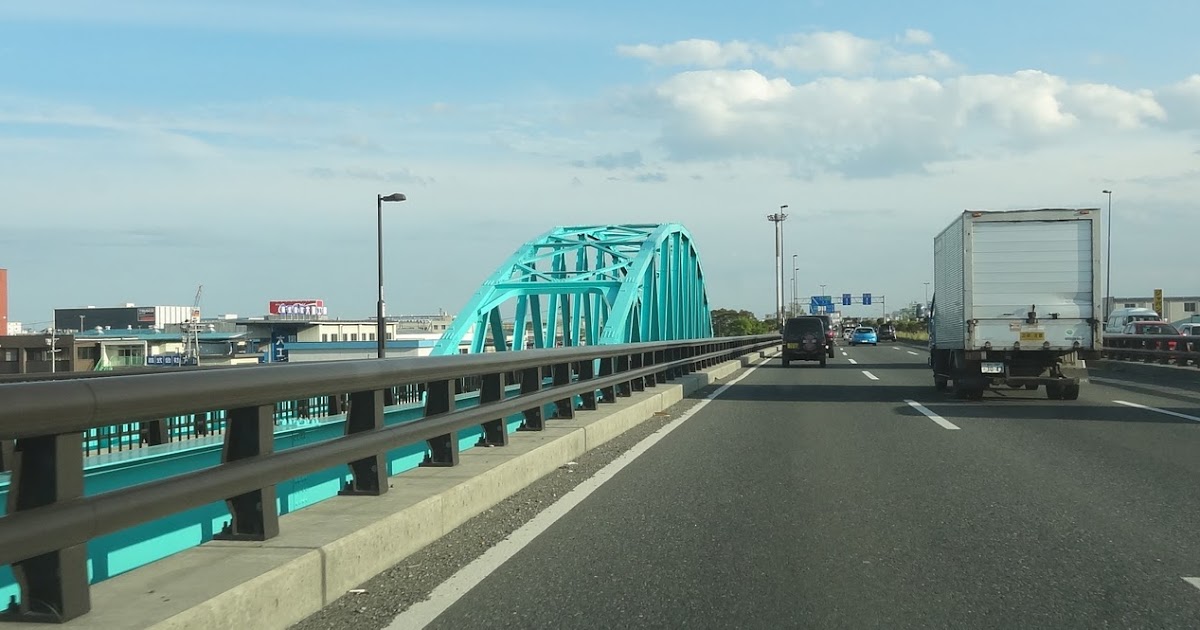 Bridge of the Week: Japan's Bridges: Route 4 Bridges over the Umeda in ...
