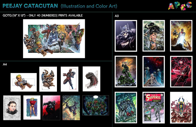 Artist Highlight: PEEJAY CATACUTAN - The Geekery 01