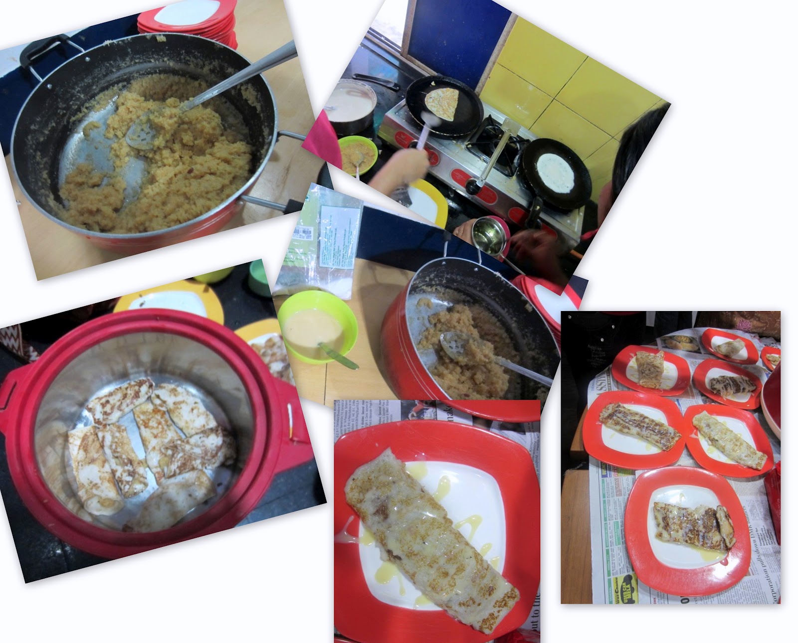 Patishapta | How to make Pati shapta Step By Step Recipe | Indian ...