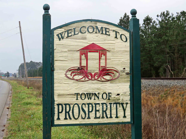 Geographically Yours Welcome: Prosperity, South Carolina