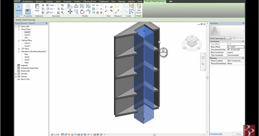 Revit Shaft and Wall Opening Command - A How To Guide | Repro Products