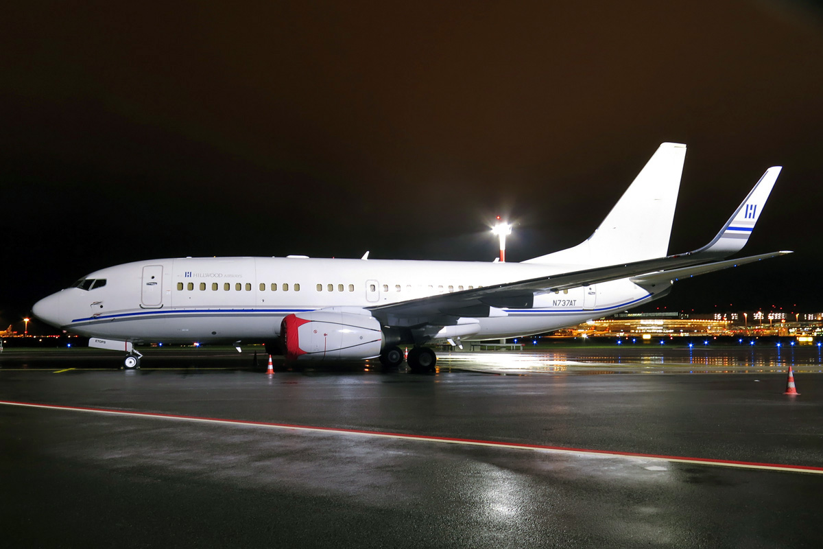 Eastwings: B-737-7HJ C BBJ * Hillwood Airways * N737AT